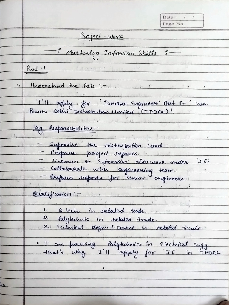 English Project Work | PDF