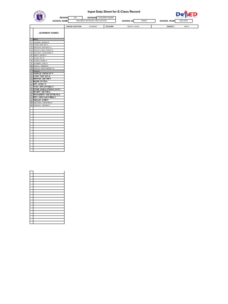 Ecr Math 8 Garnet | PDF
