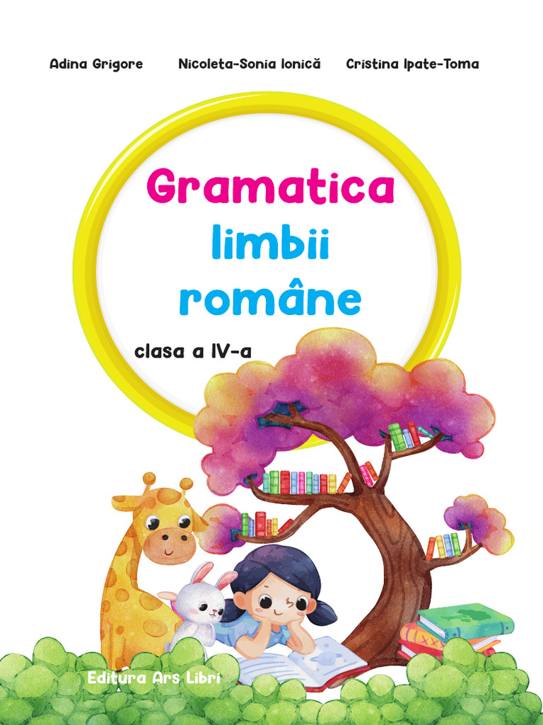 Gramatica Limbii Romane Clasa 4 Ars Libri | PDF
