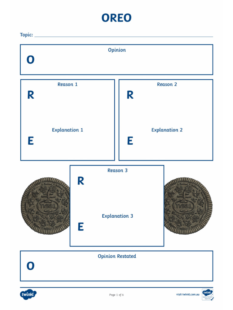OREO Template | PDF