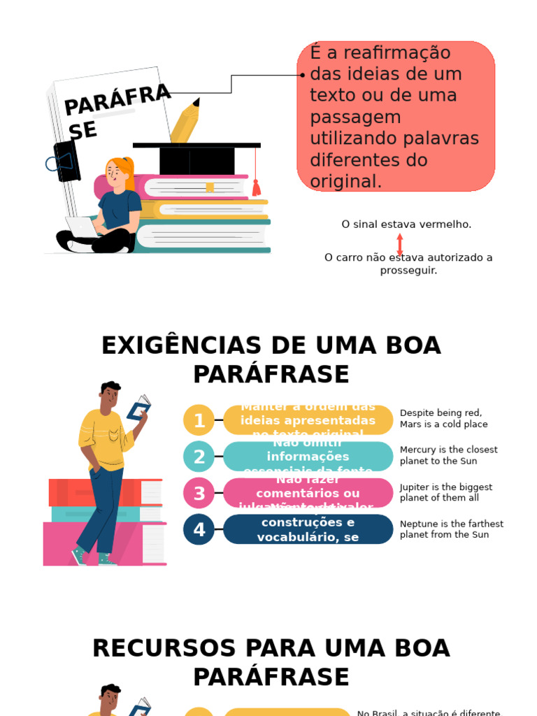 Paráfrase | PDF
