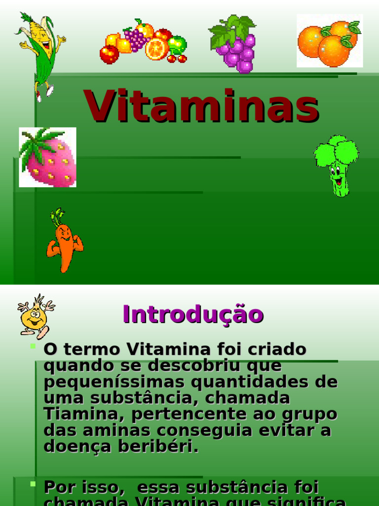 VITAMINAS | PDF