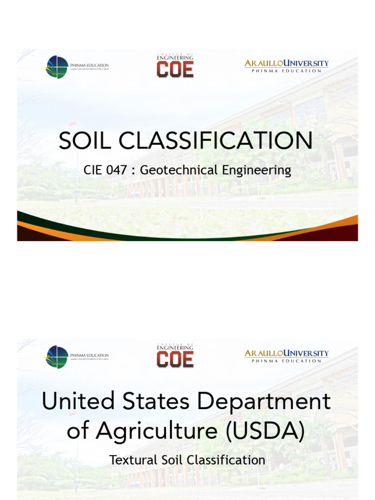 Soil 20 Classification | PDF
