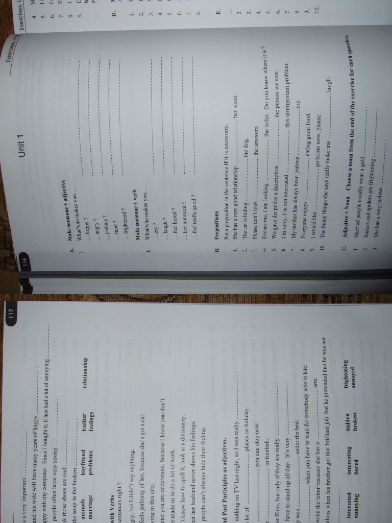 Exercises Unit1-4, Avalon Direct English, Book 2 | PDF