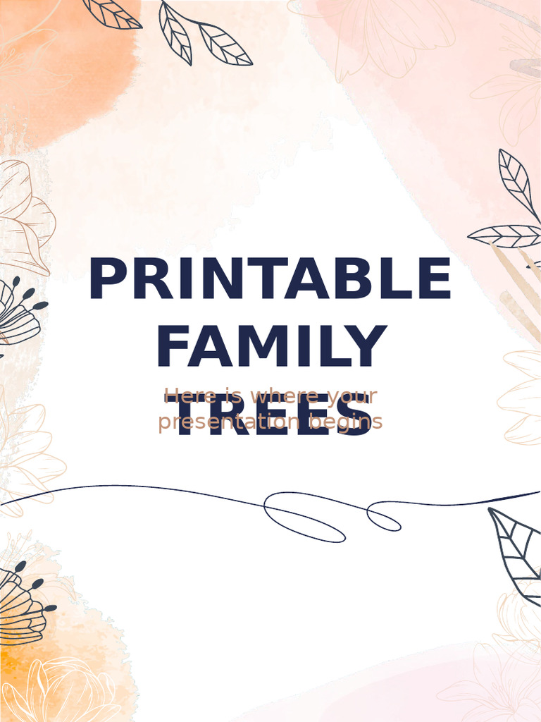 Printable Family Trees | PDF