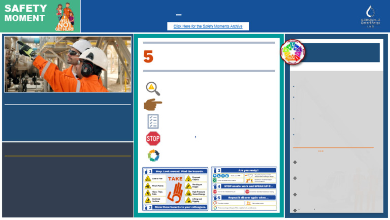 Hseq SM 312 0524 Safety Moment Lof Take 5 Lmra | PDF