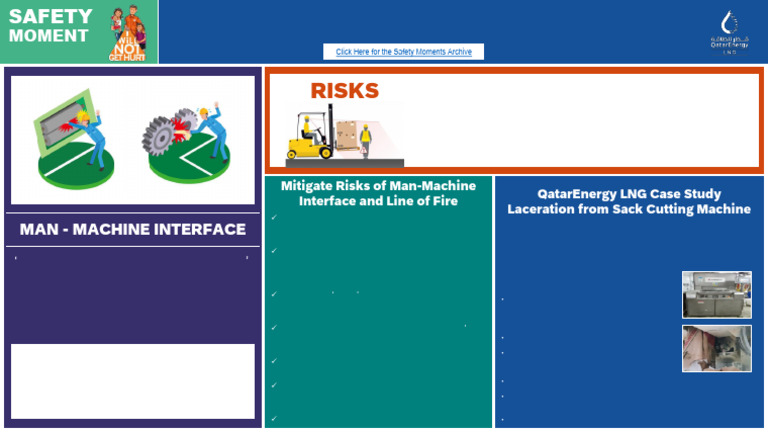 HSEQ SM 315 0524 Safety Moment LoF Man Machine Interface | PDF