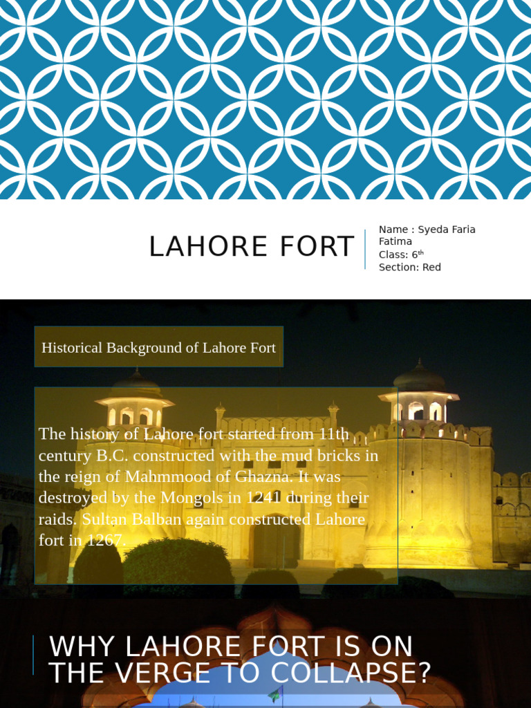 Lahore Fort | PDF