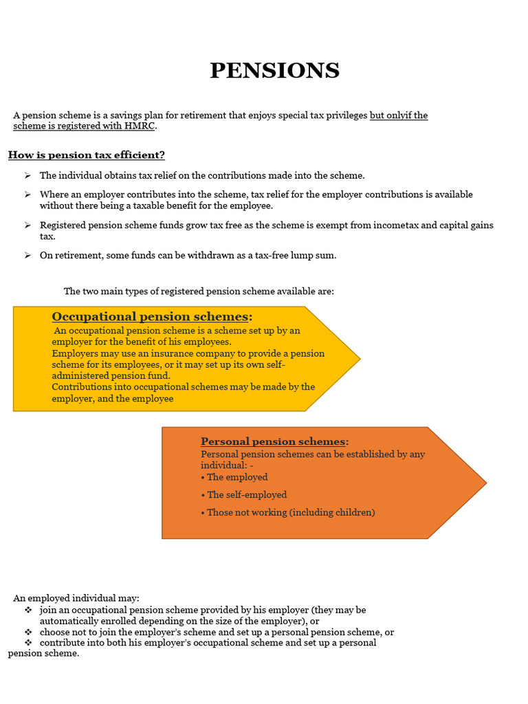 CHP 5 PENSIONS | PDF