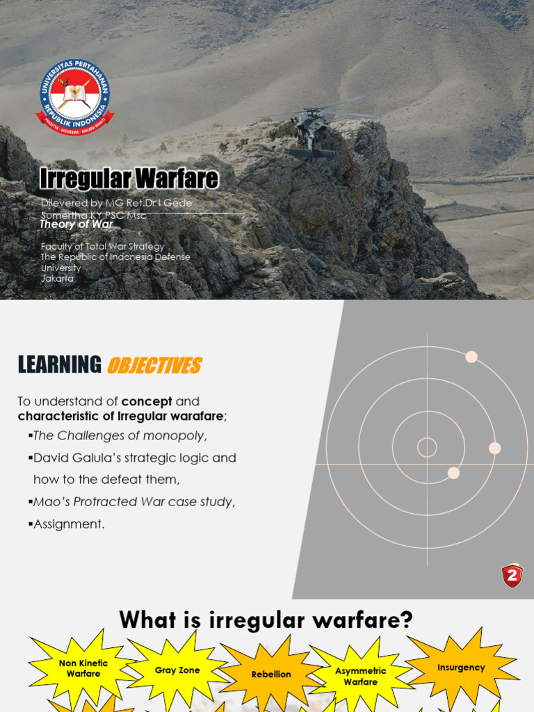Irregular Warfare - TOW 6 | PDF