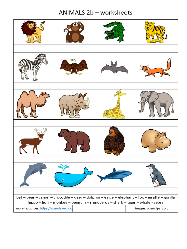 Animals 2b | PDF