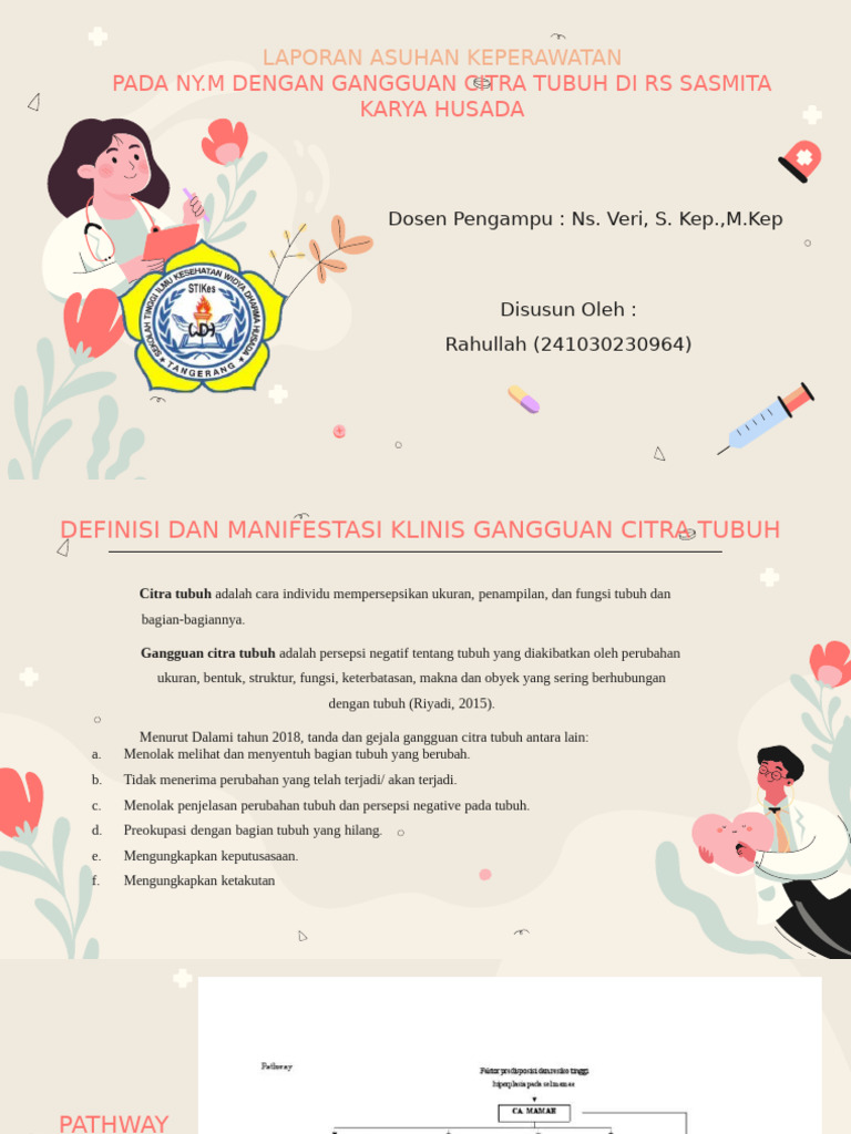 Presentasi Ners Gangguan Citra Tubuh | PDF