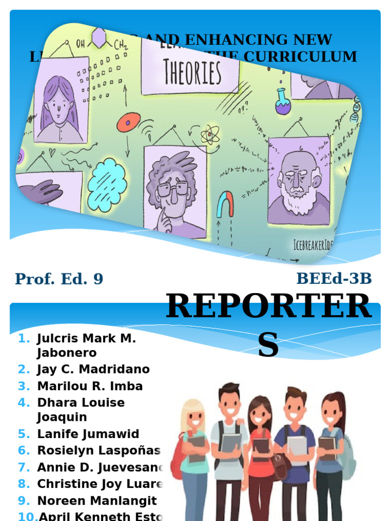 Prof. Ed. 9 Report - Learning Theories | PDF