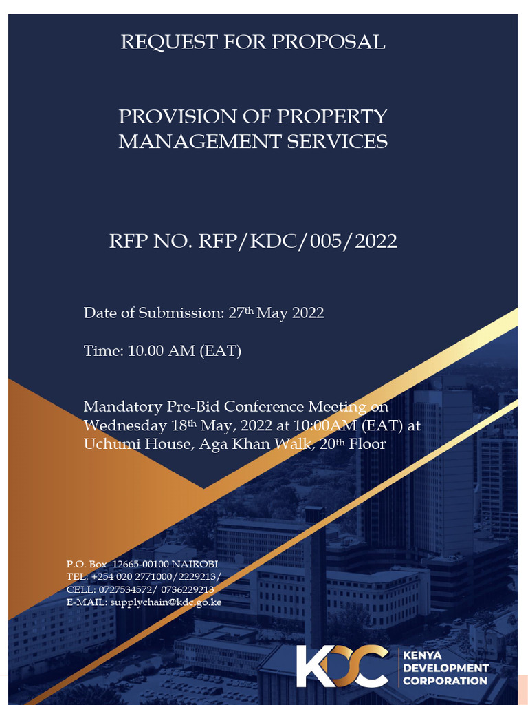 RFP Property Management | PDF
