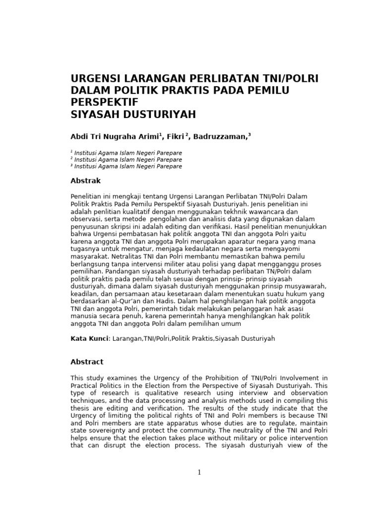 Jurnal Abdi | PDF
