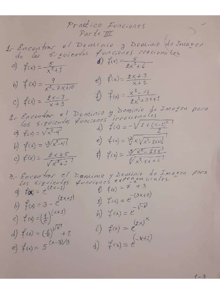 TP03 Funciones Parte III | PDF