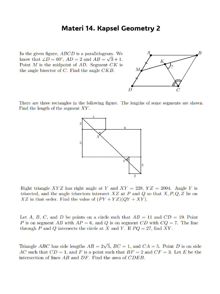 TH29 - Kapsel Geometry 2 - Student | PDF