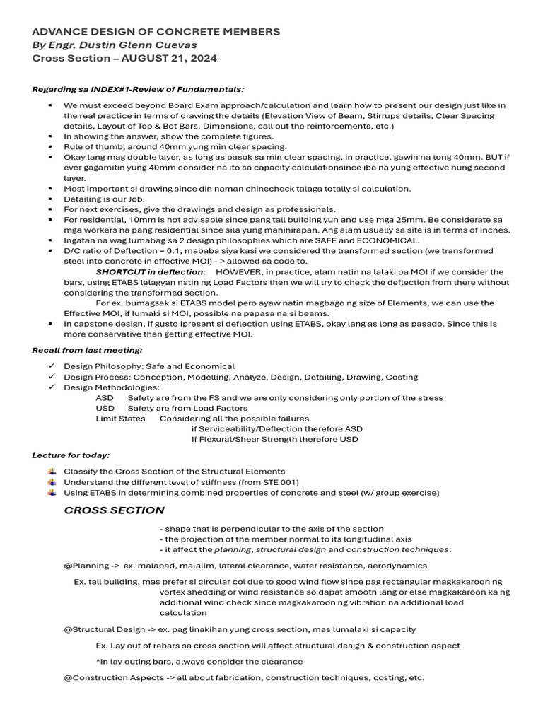 Adcm-Cross Section (8.21.24) | PDF | Deformation (Engineering ...