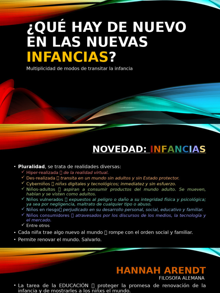 Qué Hay de Nuevo en Las Nuevas INFANCIAS | PDF