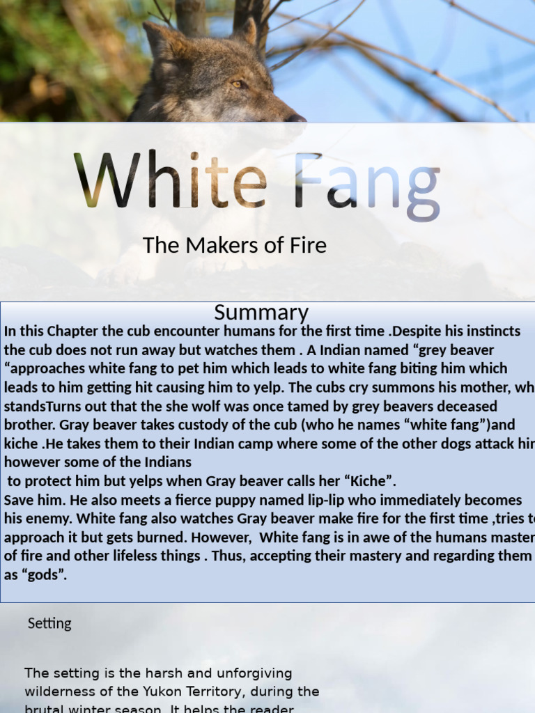 White Fang (2) | PDF
