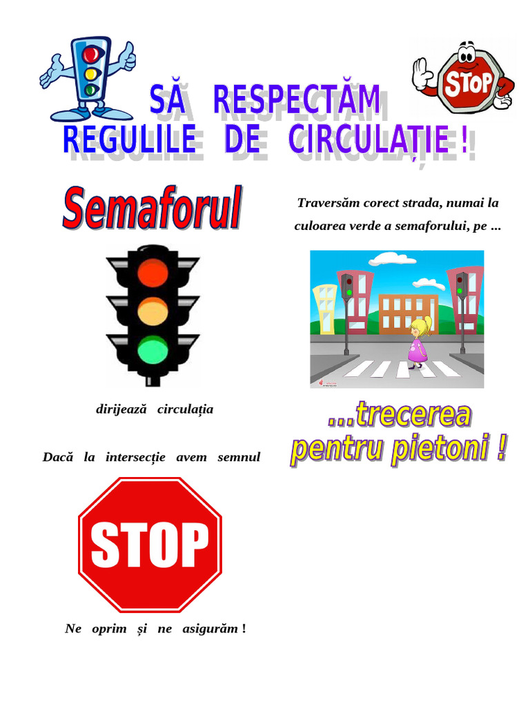 Reguli de circulatie | PDF