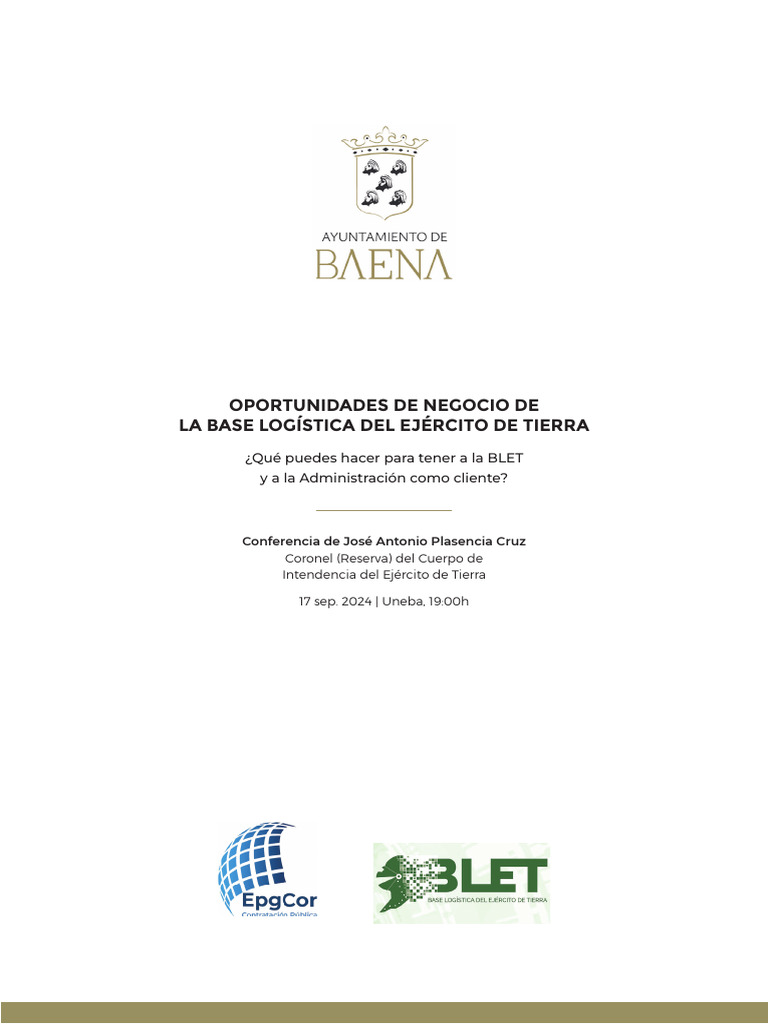 Conferencia Blet 2024 | PDF