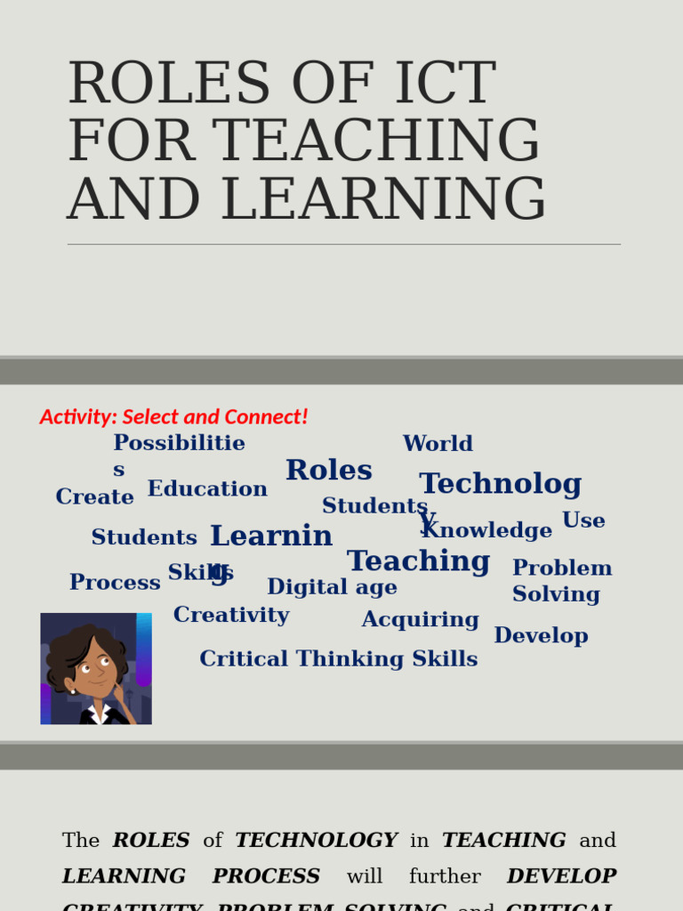Roles of Ict For Teaching and Learning | PDF