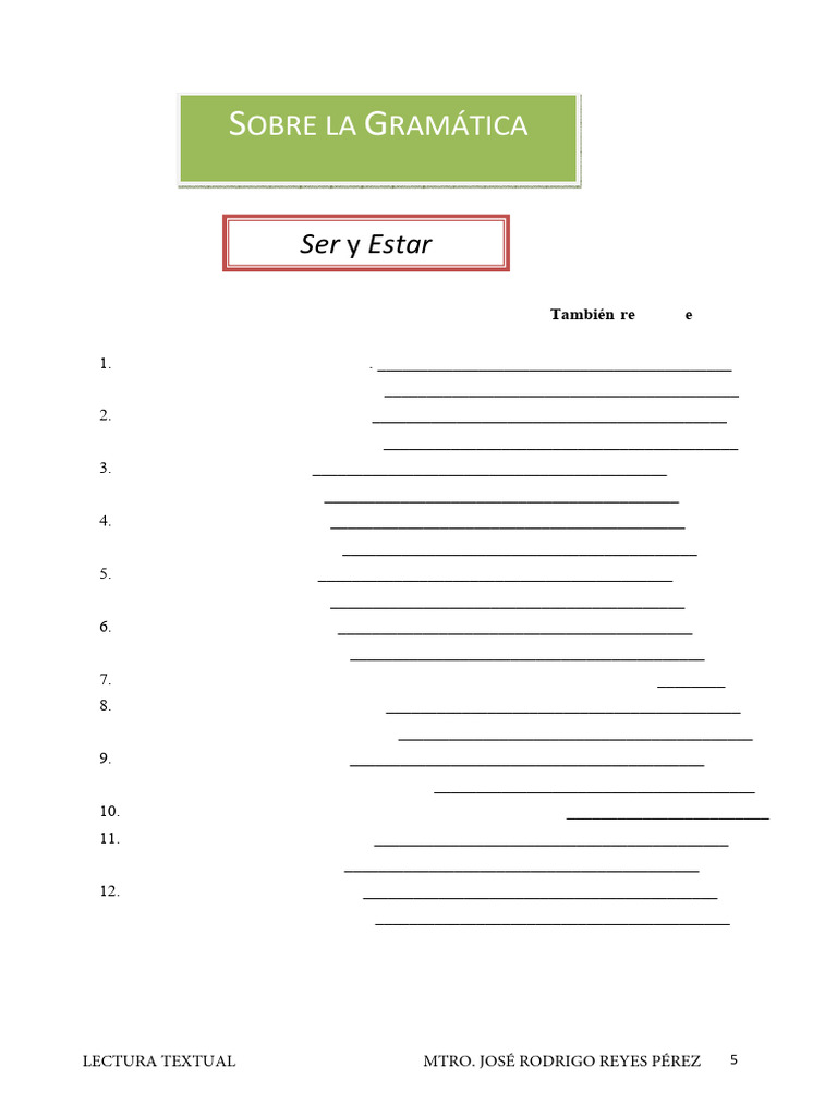 Ejercicios y Textos 5 6 | PDF