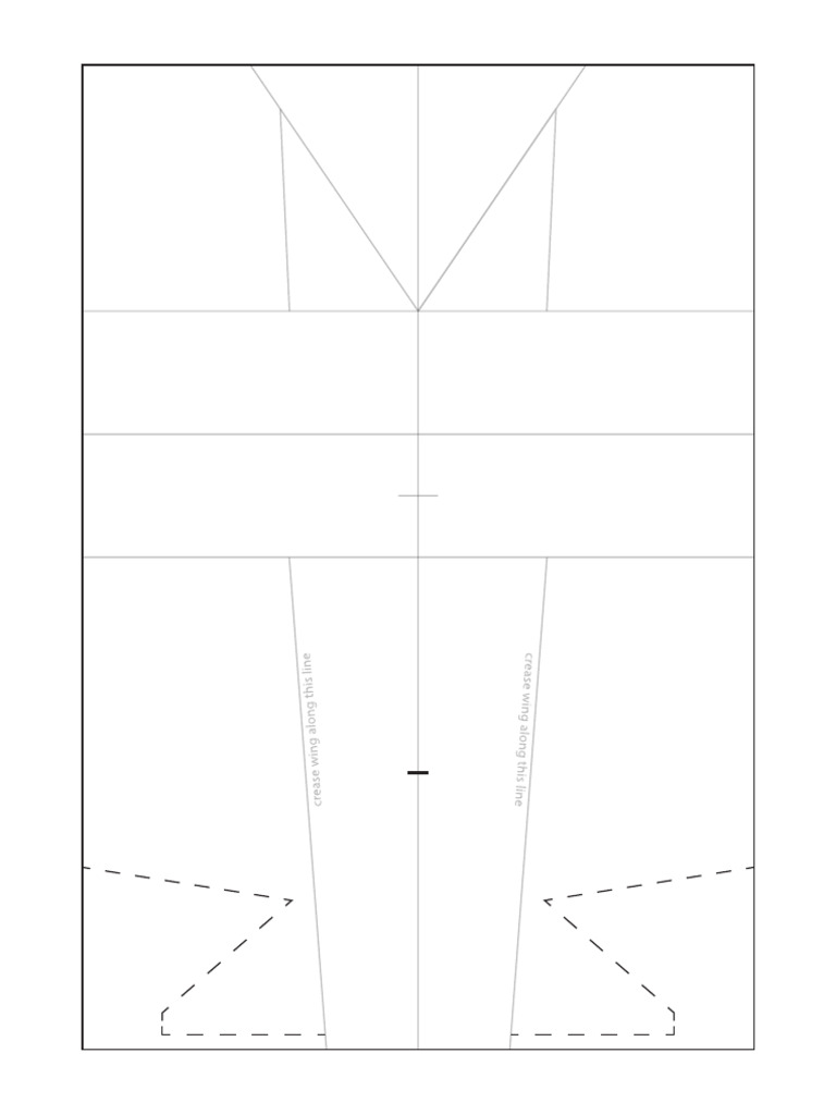 F-16 V Katana Crease Template | PDF