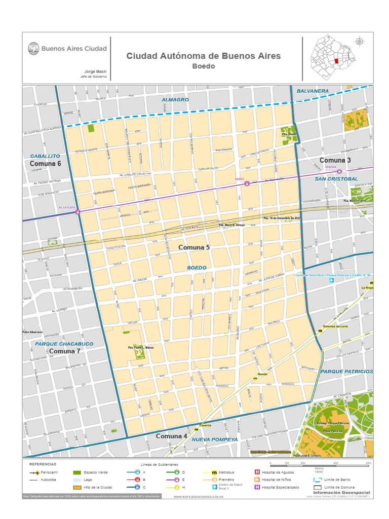 Mapa Boedo | PDF