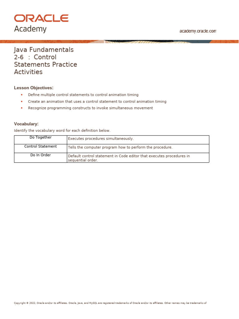 JF 2 6 Practice Answer | PDF