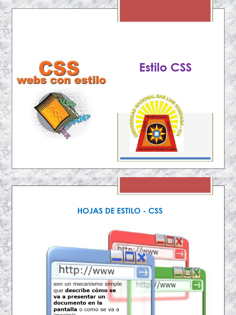 Estilo CSS | PDF