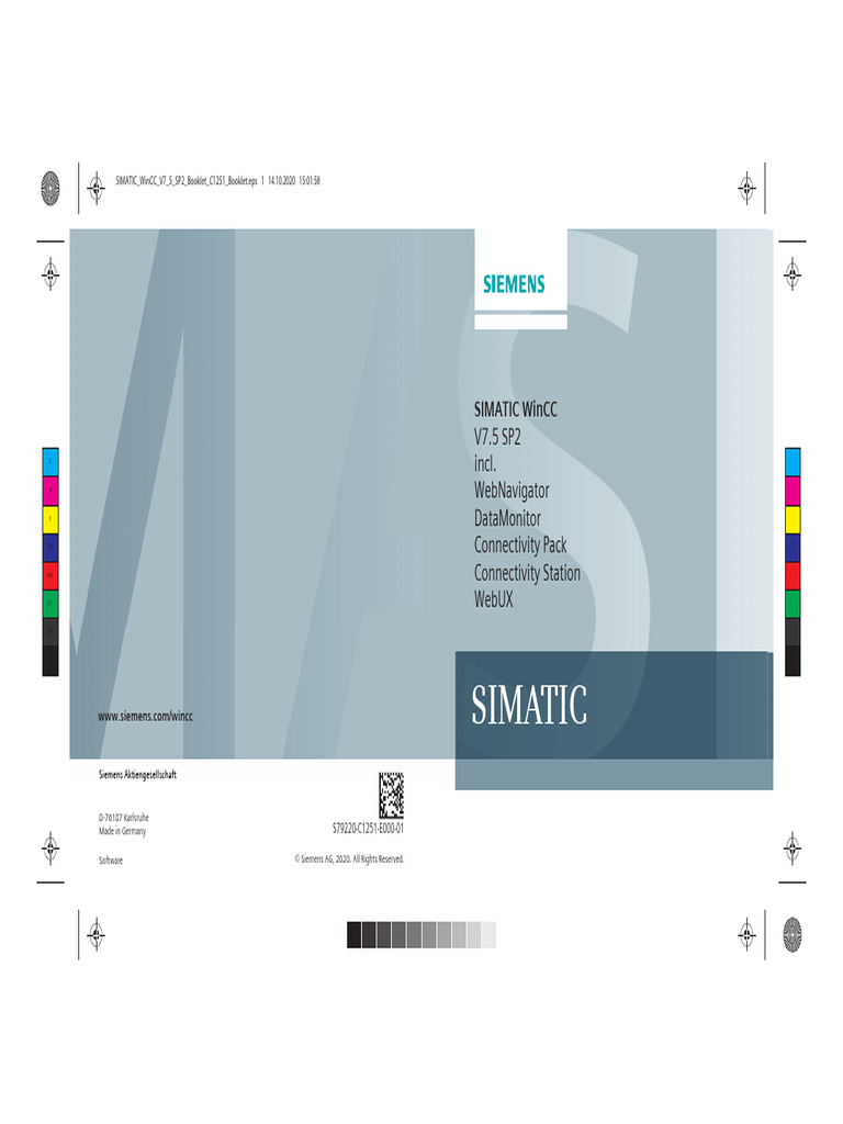SIMATIC WinCC V7 5 SP2 C1251 | PDF