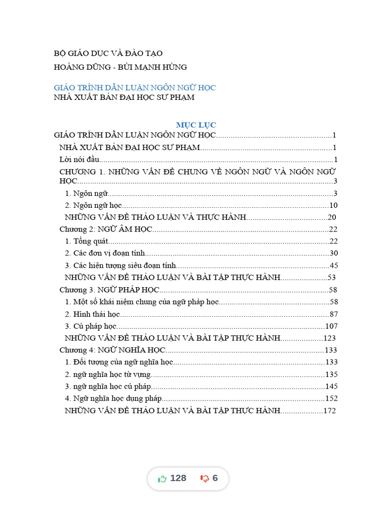 Giao Trinh Dan Luan Ngon Ngu Compress | PDF