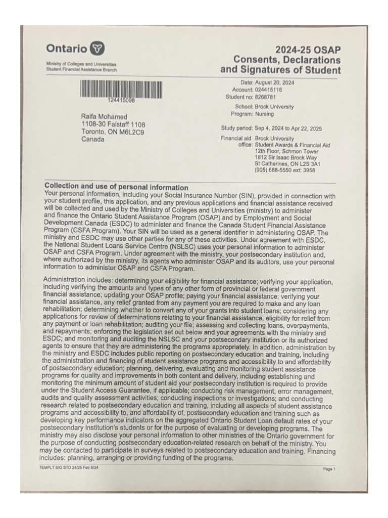 Declare and Signature | PDF