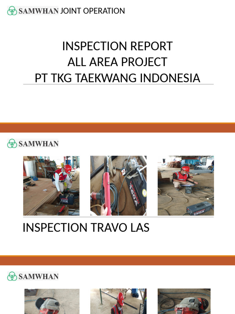 Inspection report | PDF