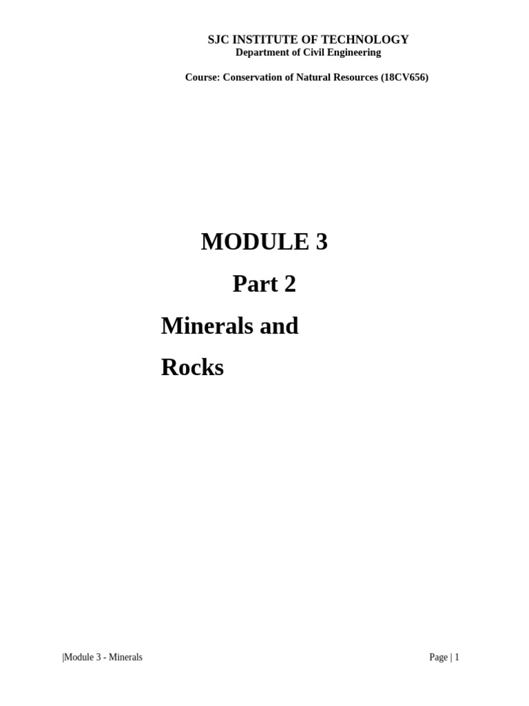18CV656 CNR Module 3 Part 2 | PDF