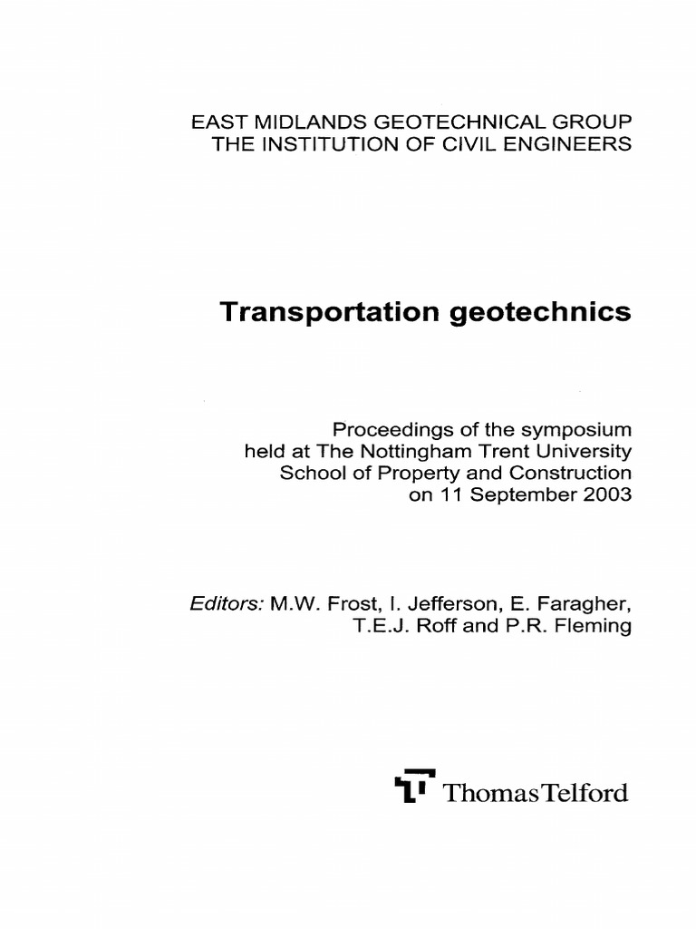 .Transportation Geotechnics | PDF