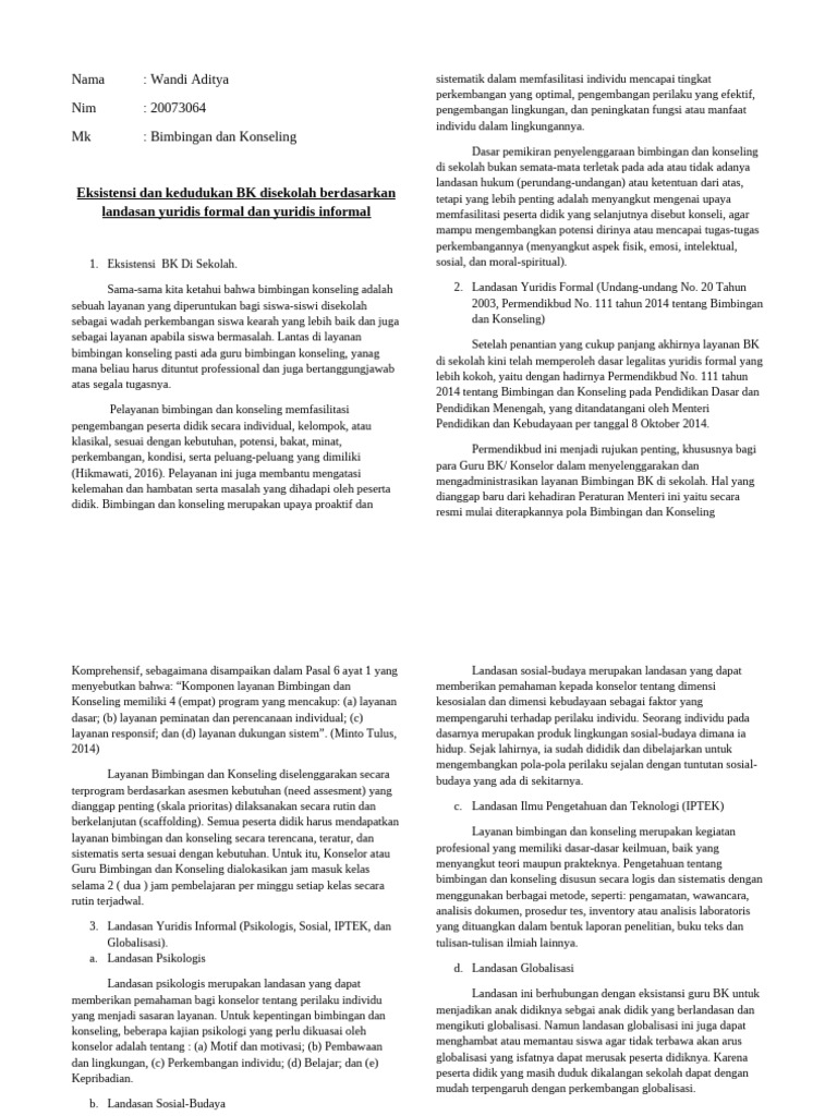 Resume Materi 2 | PDF