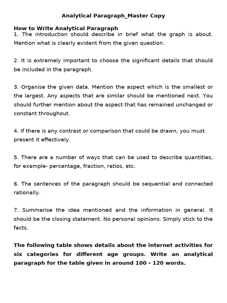 1724379008960.analytical Paragraph - MC | PDF