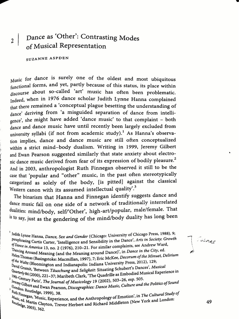 Aspden Dance As Other | PDF