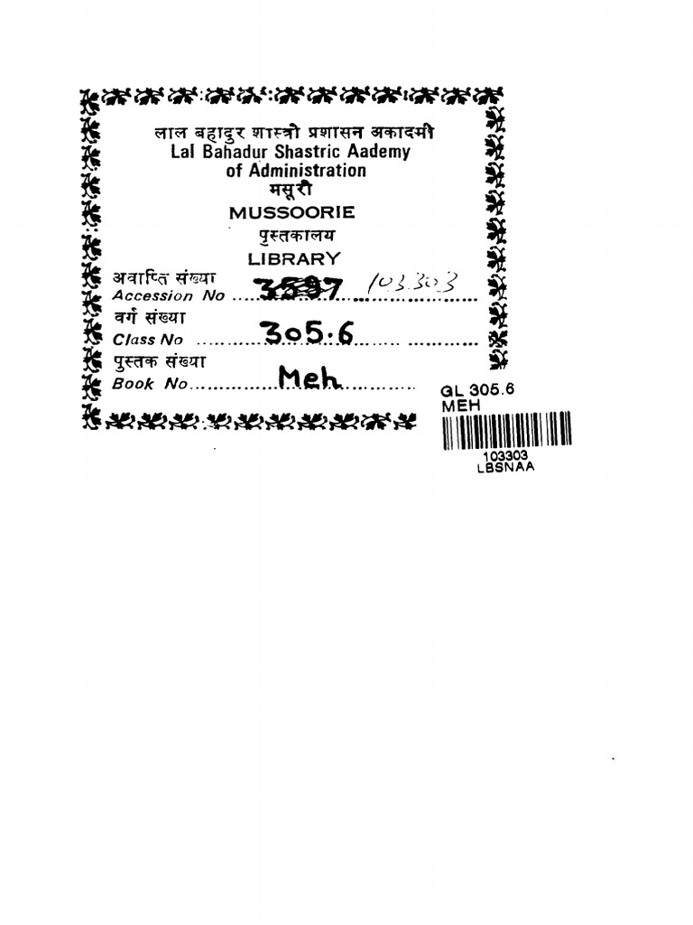 Communal Triangle - Asoka Mehta | PDF