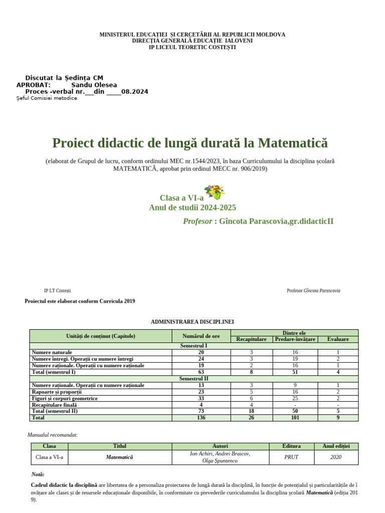 pdld_matematica_clasa_6_24-25 | PDF