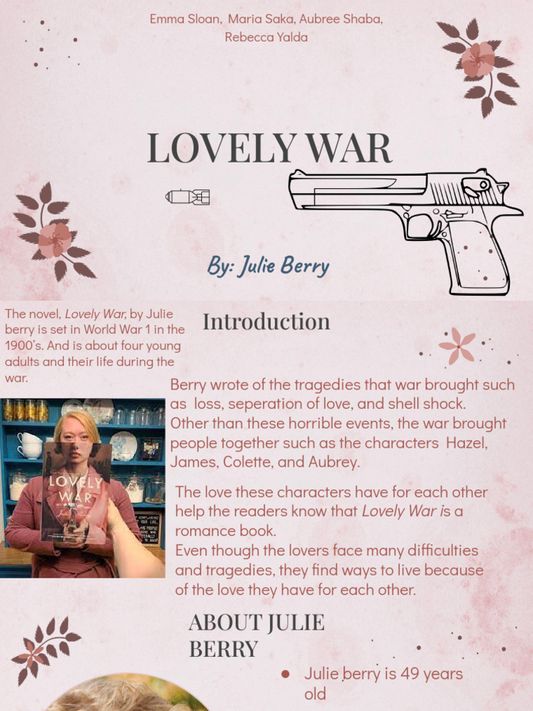 Lovely War Power Point Slides | PDF | Aphrodite | General Fiction