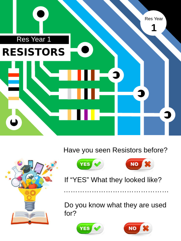 Resistor Slide | PDF | Resistor | Electrical Resistance And Conductance