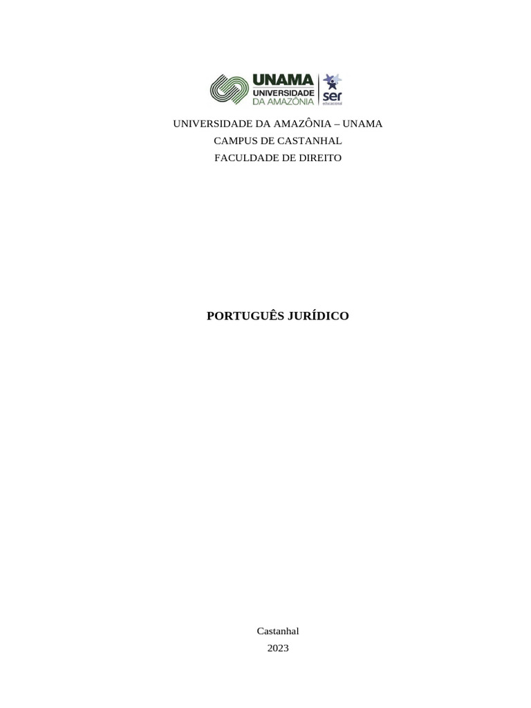 Modelo de Capa de Trabalho UNIVERSIDADE DA AMAZÔNIA-1 | PDF