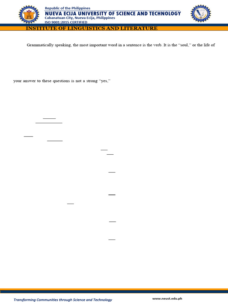 SVA Lesson Rules 1 17 | PDF