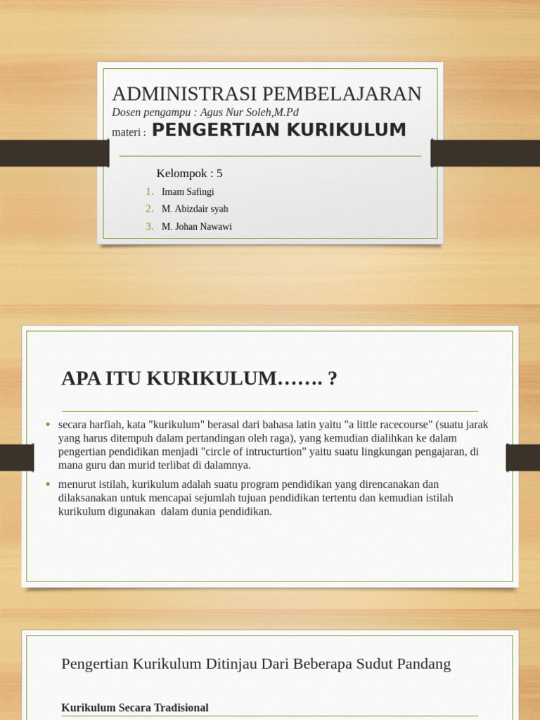 Adm Pembljran Kel 5 | PDF