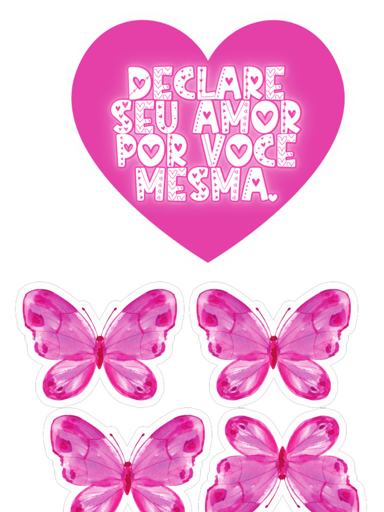 Declare Seu Amor Por VocÃ Mesma. | PDF