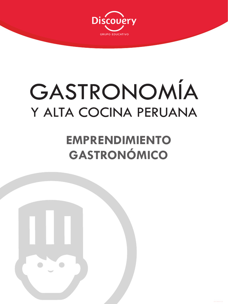 Emprendimiento Gastronomico Pdf